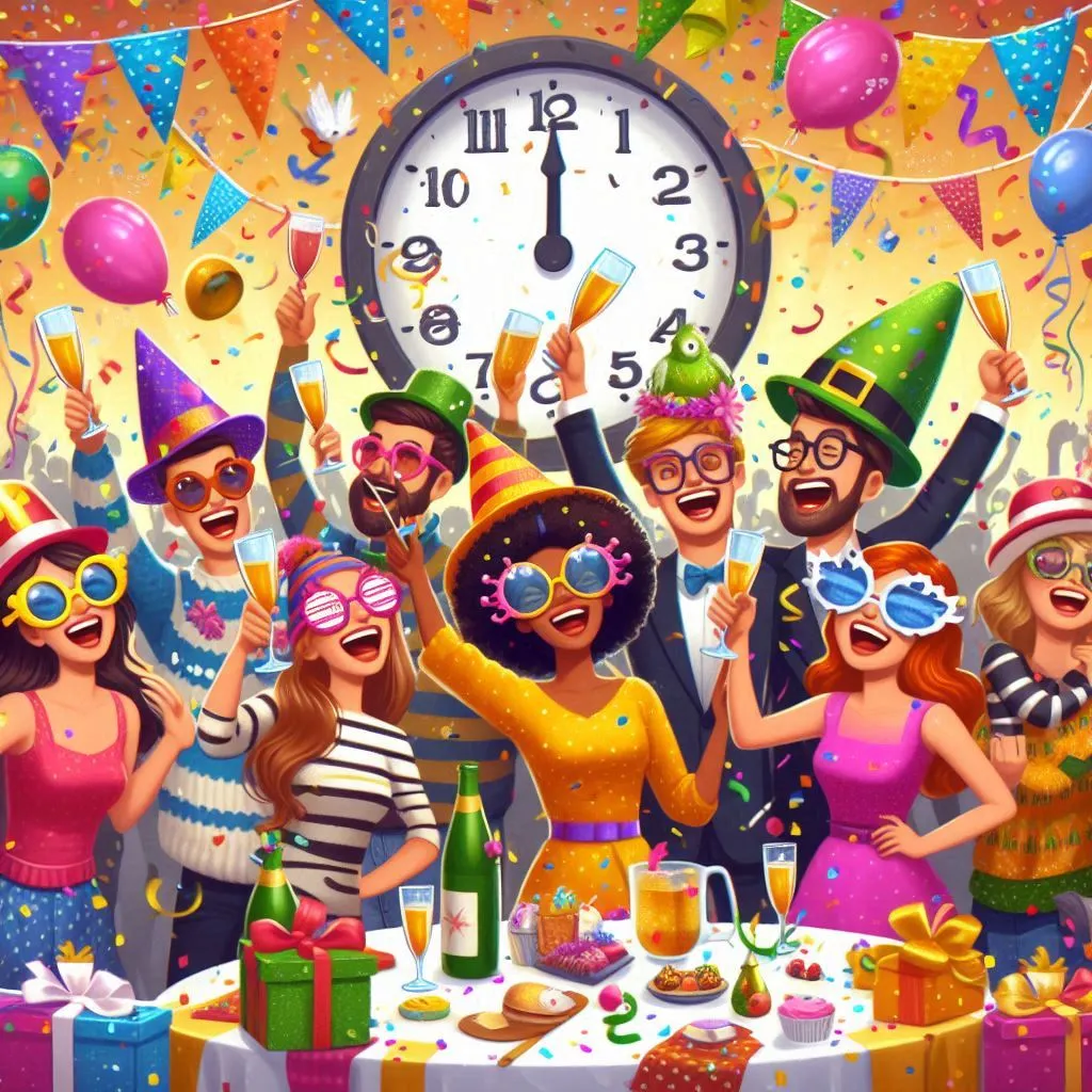 143+ Happy New Year Funny Wishes | Hilarious Messages to Start the Year ...