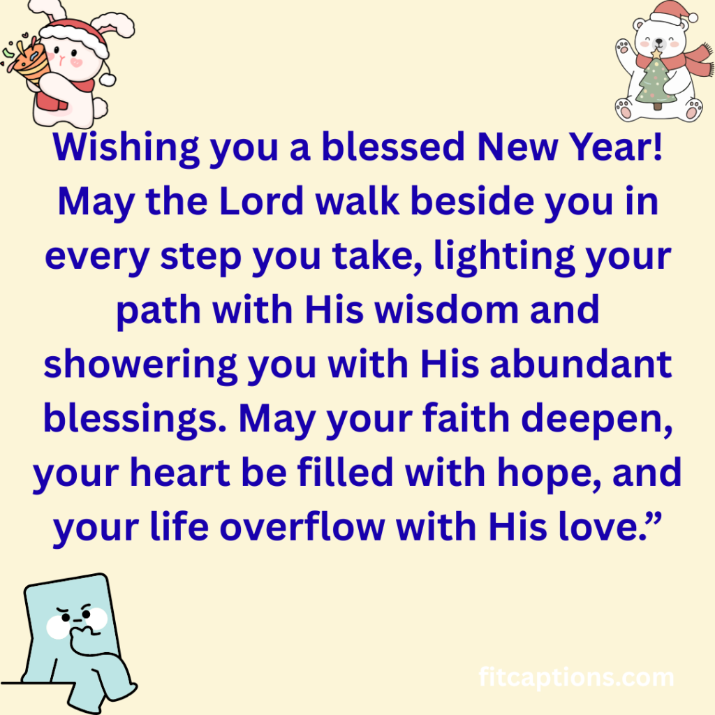 132+ New Year Christian Messages | Faith-Filled Wishes & Blessings ...