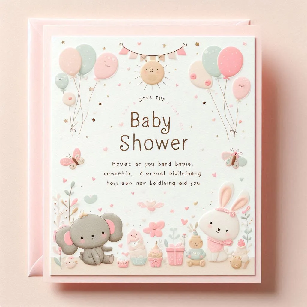 111+ Baby Shower Card Messages to Celebrate the Arrival of a Little One